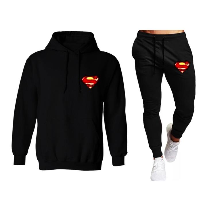 Track Suit NEW ARRIVAL - SuperMan logo Printed Tracksuit Soft Fabric ...