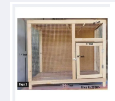 Wood or Wooden Cages Bird Cage for Chicks, Hens ducks, rabbit, Chickens ...