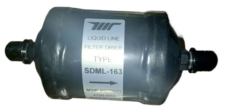Liquid Line Refrigerant Hermetic filter drier, DML, 16 cu.in., Steel ...