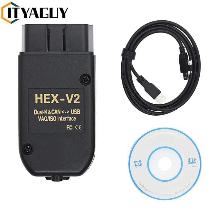 HEX V2 VAG COM V22.10 VAG Scanner VAG Tool For VW AUDI Skoda Seat ...