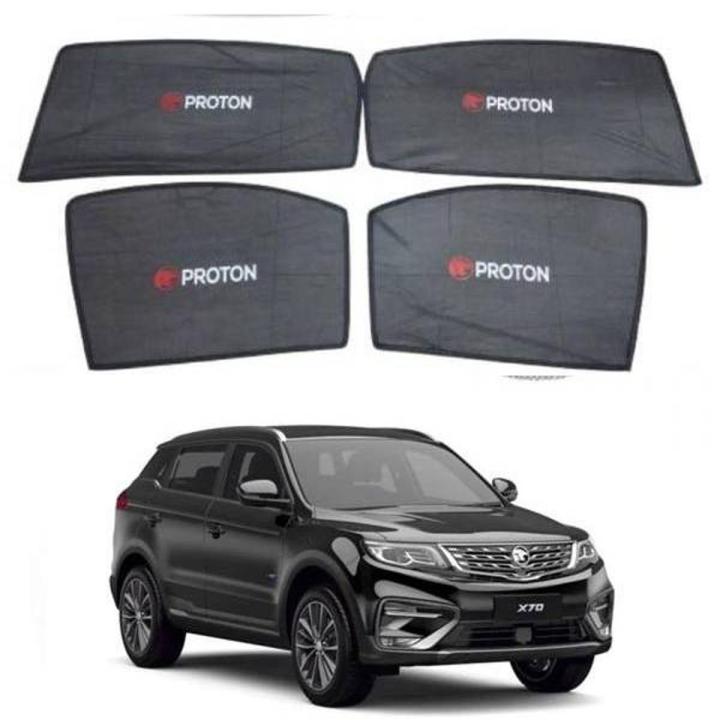 Proton X70 Side Sun Shade (With Logo) Model 2021-2022 | Daraz.pk