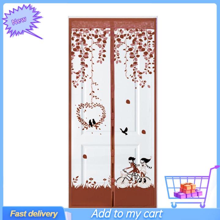 Cycling Bird Anti Mosquito Magnetic Door Window Screen Curtain Summer ...