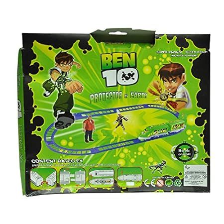 Nyrwana Ben 10 Battery Operated Train (Green) | Daraz.pk