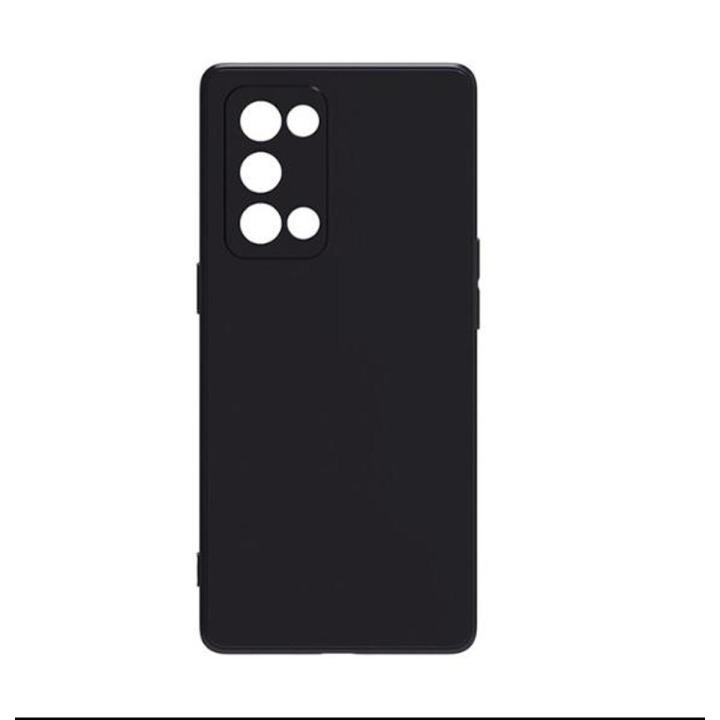 Oppo Reno 6 Pro Premium Soft Silicone Rubber Full-Body Protective ...