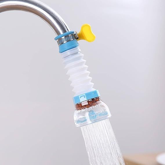 Plastic Fan Kitchen Shower Splash Fan Faucet Water-saving Filter Shower ...