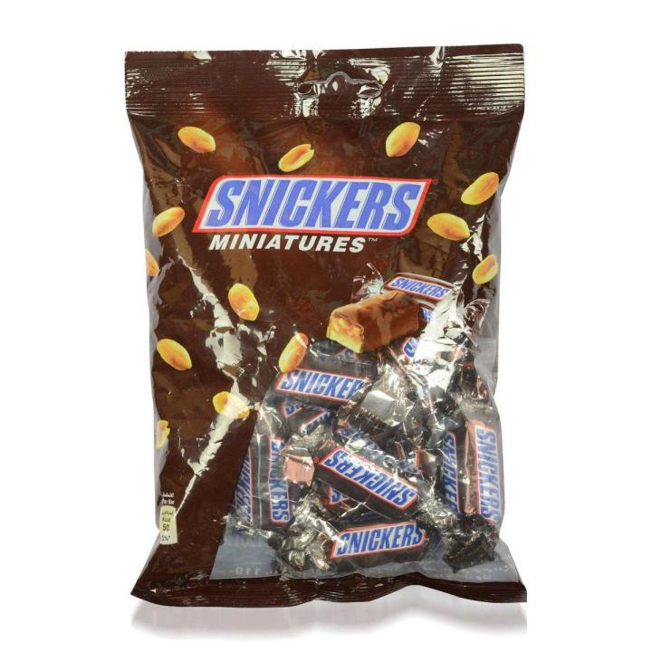 Snickers Chocolate Miniatures Pouch 150gm | Daraz.pk