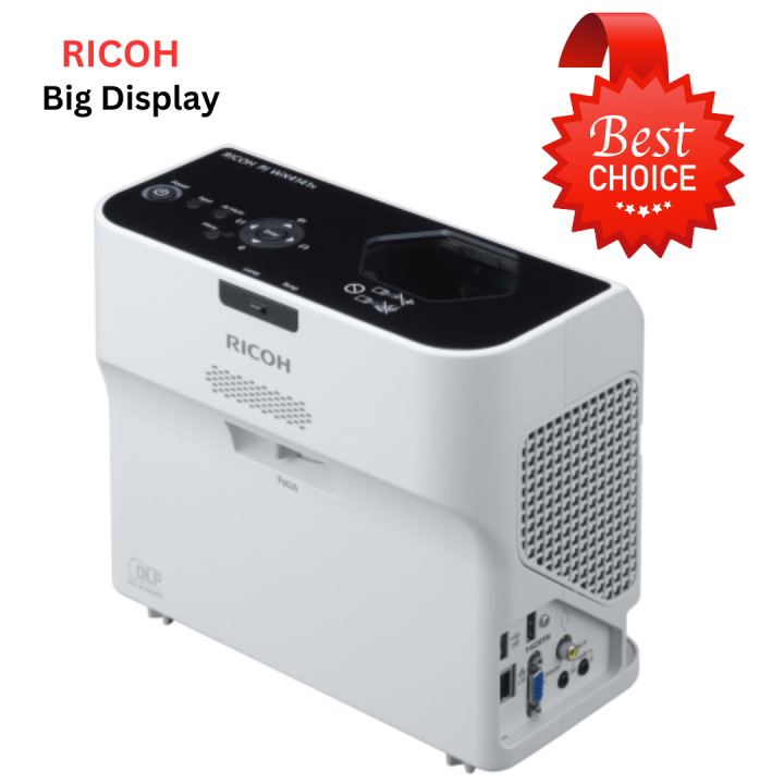 Ricoh Big Display WX4141 Ultra Short Throw Home Cinema Projector, 300 ...