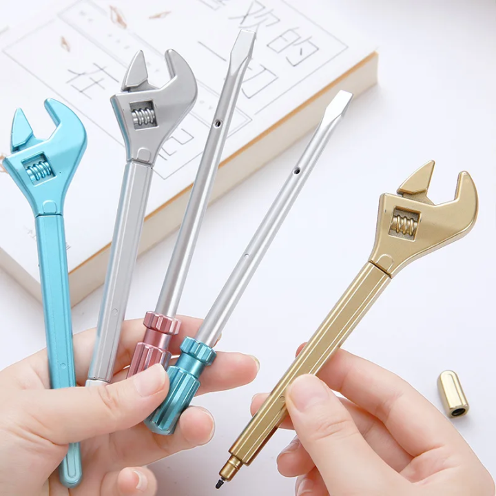 01 Pc Creative Boy Wrench / Screwdriver Gel Pen for Primary Secondary ...
