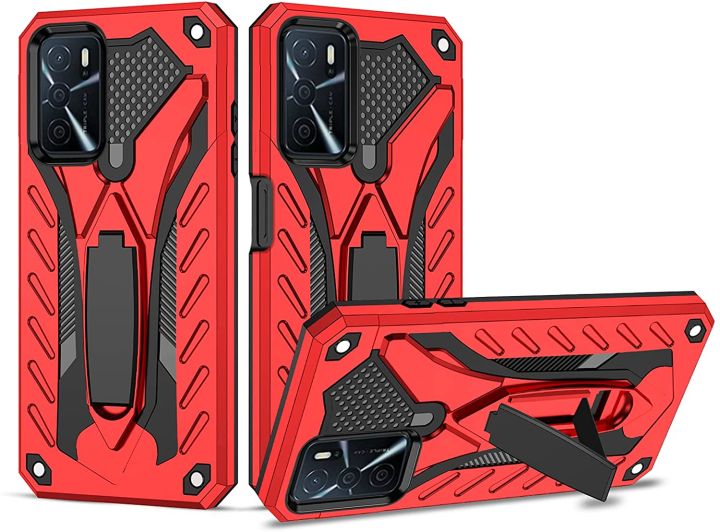 Oppo A16 Anti Shock Drop Resistant Armor Back Cover | Daraz.pk