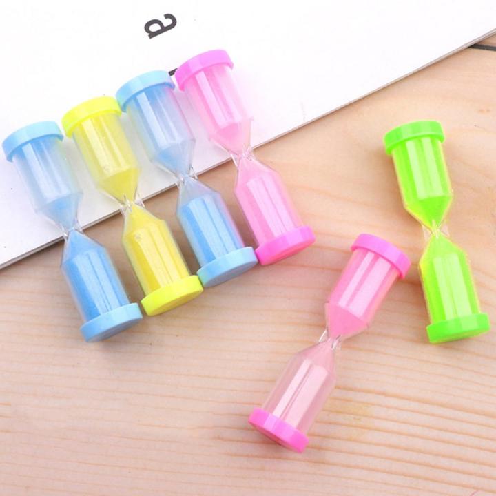 5Pcs Kid Classroom Game Sand Clock Timer Montessori Toy Hourglass Home ...