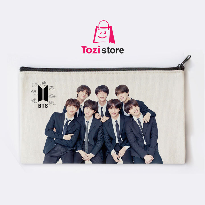 BTS Pencil Pouch for Boys & Girls – BTS Army Pouch – Premium Quality ...