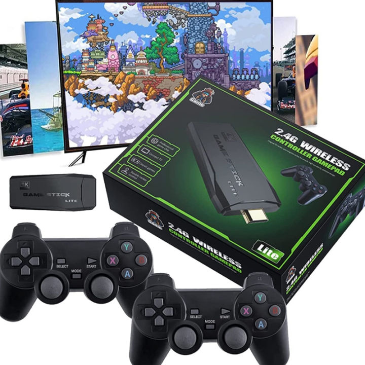 M8 Wireless Controller Gamepad With 64gb Tf Card Plug and Play Video ...