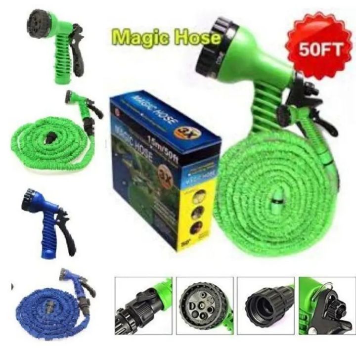 Flexible Magic Hose Water Pipe | Expandable Garden & Car Wash Hose with ...