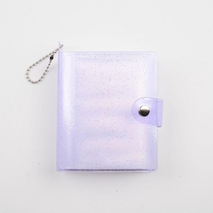 36 Pockets Glitter Jelly Color 3 inch Polaroid Photo Album for Mini ...