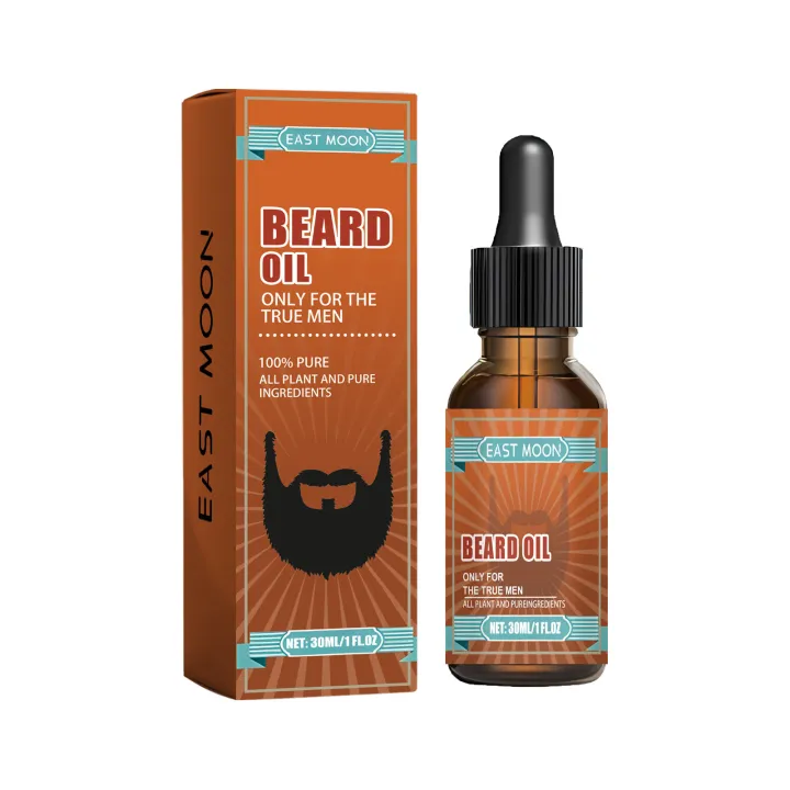RKcode Beard Growth Essential Oil Nourish Smoothing Shiny Strengthens ...