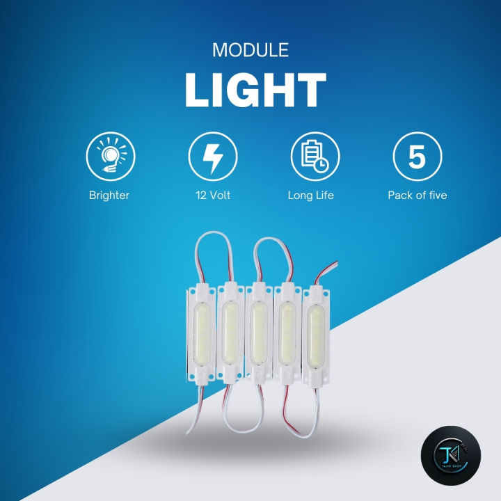 05 PCS LED Module white Light COB LED Fancy Injection LED Capsule White ...