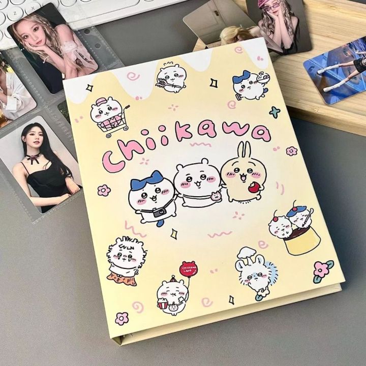 INS Binder Photo Album A5 Chiikawa/Usagi/Hachiware Photocard Collection ...