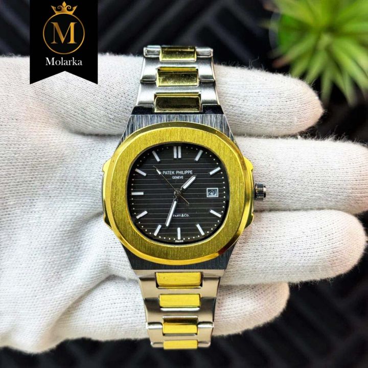 MOLARKA FASHION WATCHES FOR MEN SQARE DIAL WITH SHARP EDGES WRIST WATCH ...