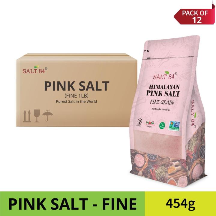 Pack of 12: Himalayan Chef Pink Salt Fine, Premium Quality And Enrich ...