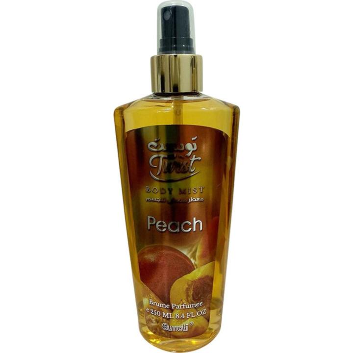 Body Mist Peach 250 Ml Surrati Perfumes Holy Makkah Saudi Arabia K.S.A ...