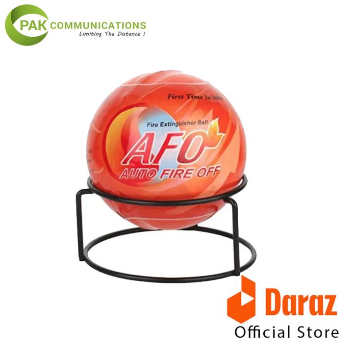 Afo Auto Fire off Plastic Fire Extinguisher Ball Standard Size Orange ...