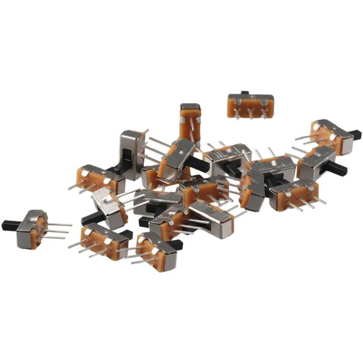 20pcs Mini SPDT Micro Slide Switch 4mm Toggle 1P2T Toggle Switch 2 ...