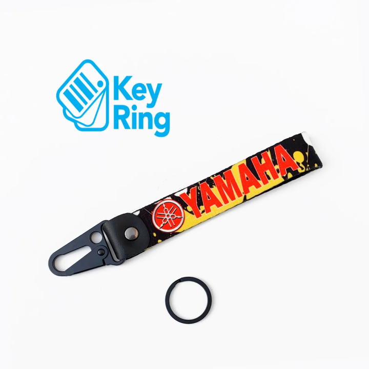 1-PC Motorcycle Collectable Strap Embroidery Keyring Keychain For Honda ...