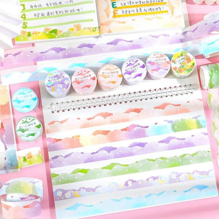 RHS Online Dream Cloud Series Washi Masking Tapes Decorative Sticky ...