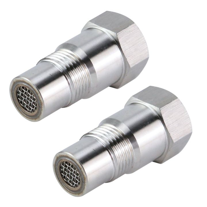 PDTYMWNG 2Pcs Oxygen O2 Sensor Spacer Adapter Bung Catalytic Converter ...