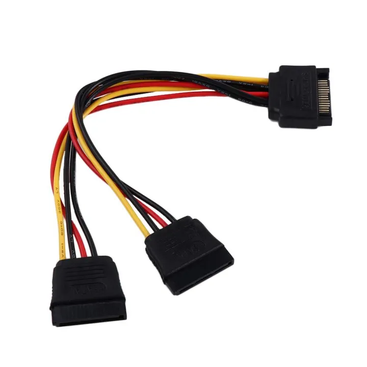 Y Splitter High Quality 15Pin Power Splitter Cable Power Lead Connector ...