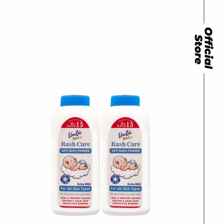 Save Rs.50 On Pack of 2 Eden Roc Baby Rash Care Powder 150gm Each ...