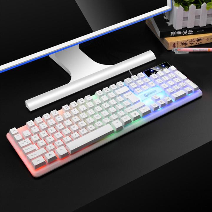 Li magnesium GTX350 luminous keyboard mouse set suspension keyboard ...