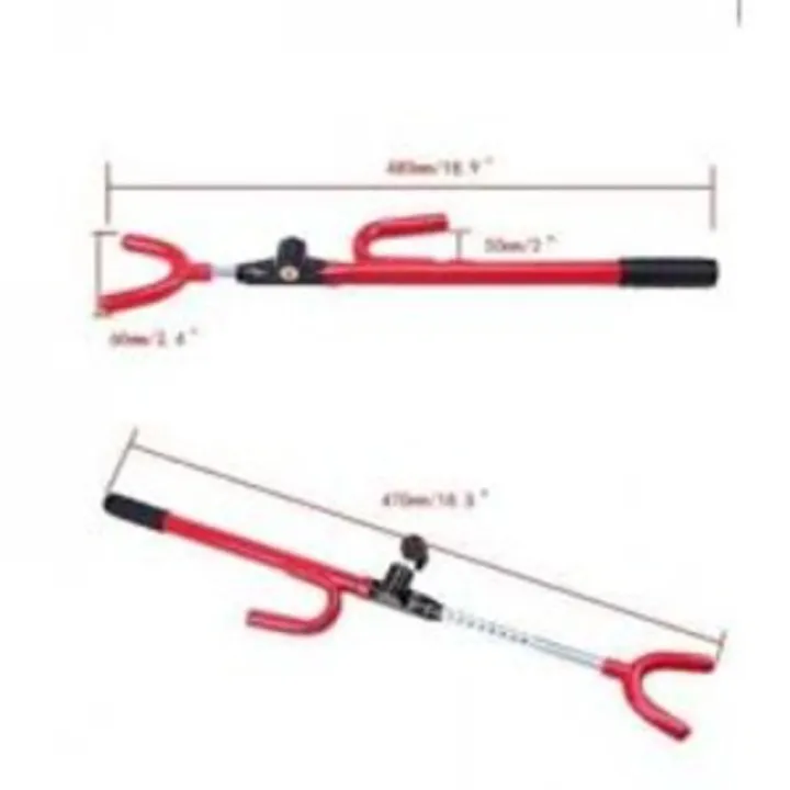 Adjustable Car Steering Anti-Thief Wheel Lock Crook Lock Type R R-22 ...