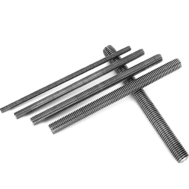 Pure Titanium Bolt Bar Rod Studding M3 M4 M5 M6 M8 M10 M12 M14 M16 M18 ...