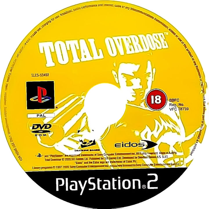 Total Overdose _Game for Modded Playstation 2 | Daraz.pk