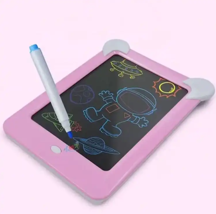 Magic Board - Create Art That GLOWS - 1 Board+4 Markers+15 Cards | Daraz.pk