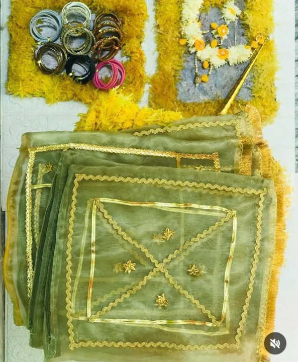 Pack of 3 Organza Dress Packing Traditional bags | Daraz.pk