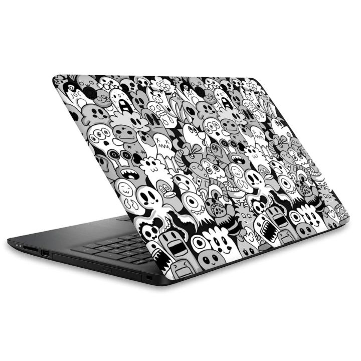 Robotic Ghost Laptop Skin Vinyl Stickers 12 13 14 15 15.6 Inches Inches ...