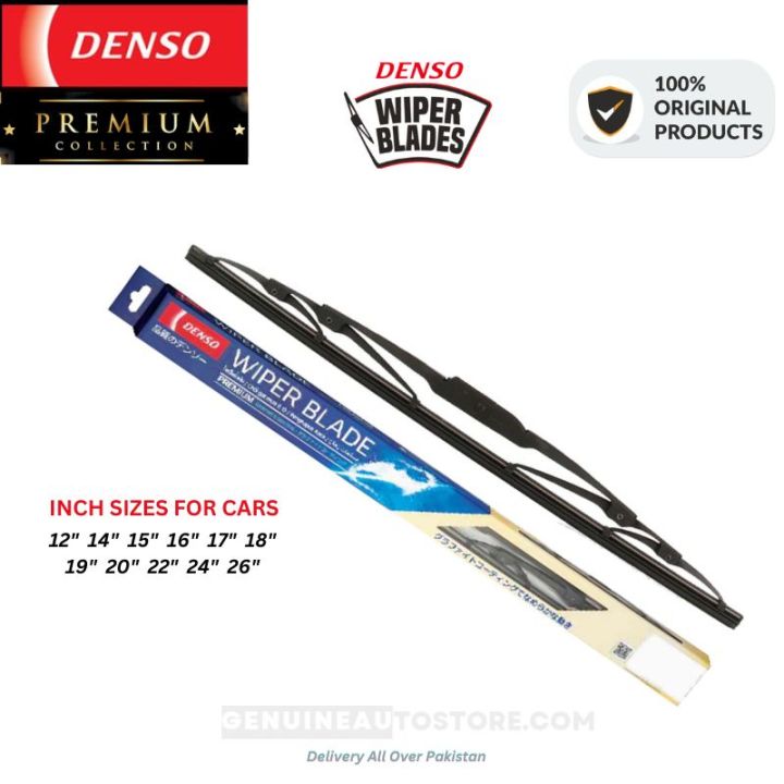 Wiper Blade Denso Genuine - All sizes for all cars | Daraz.pk