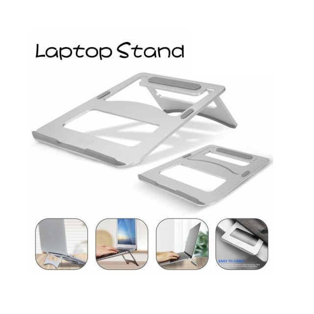 ALUMINUM ALLOY TABLET HOLDER FOR LAPTOP STAND Book Stand | Daraz.pk