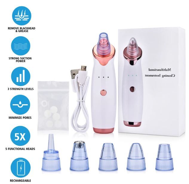 blackhead removal machine Pore Vacuum Cleaner Electric Blackhead Vacuum ...