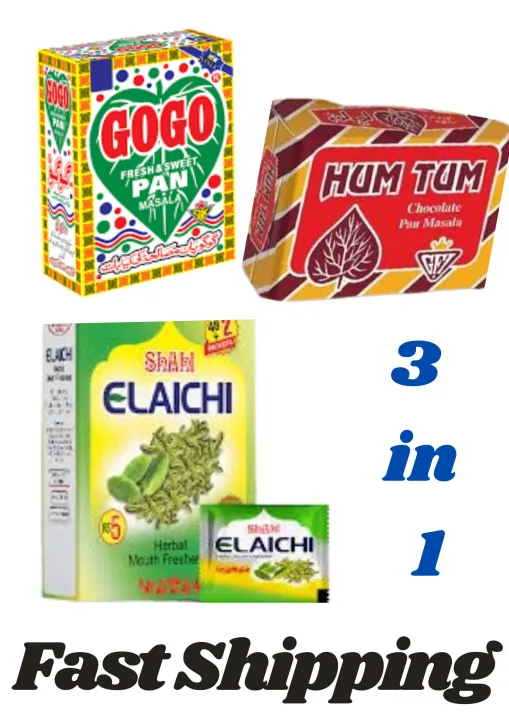 🔥 Hum tum GoGo Pan masala- Mouth Freshener COMBO Chocolate Pan Masala ...