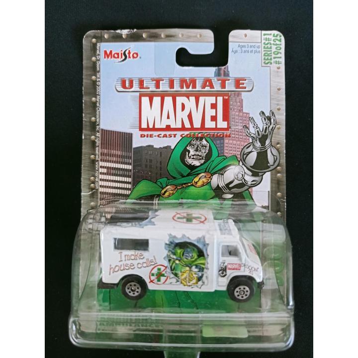 Maisto Dr Doom Ambulance Ultimate Marvel Collection Series #1 19/25 ...