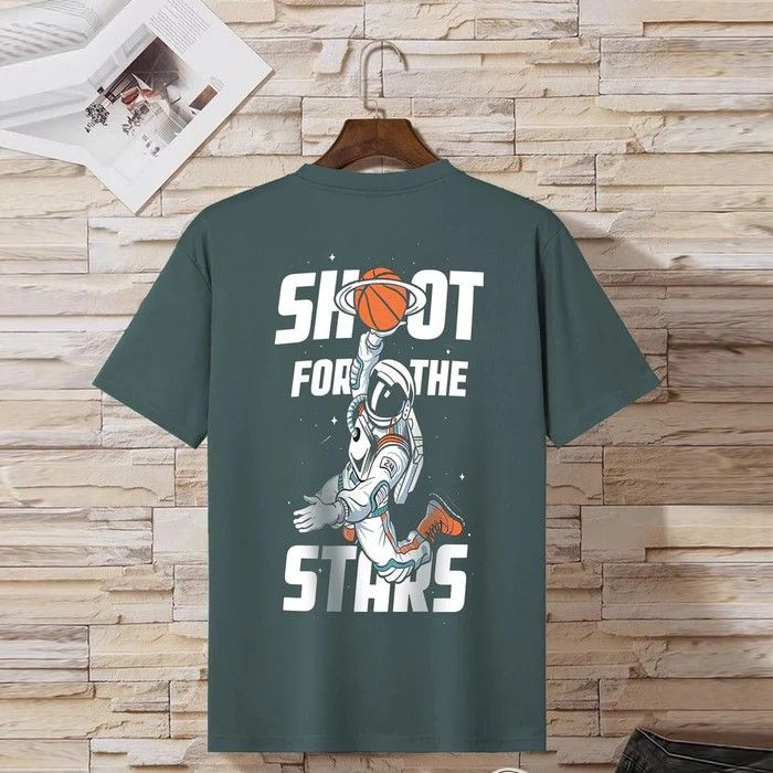 JUPITER SHOT STAR COTTON GRAPHICS TEE FOR MEN | Daraz.pk