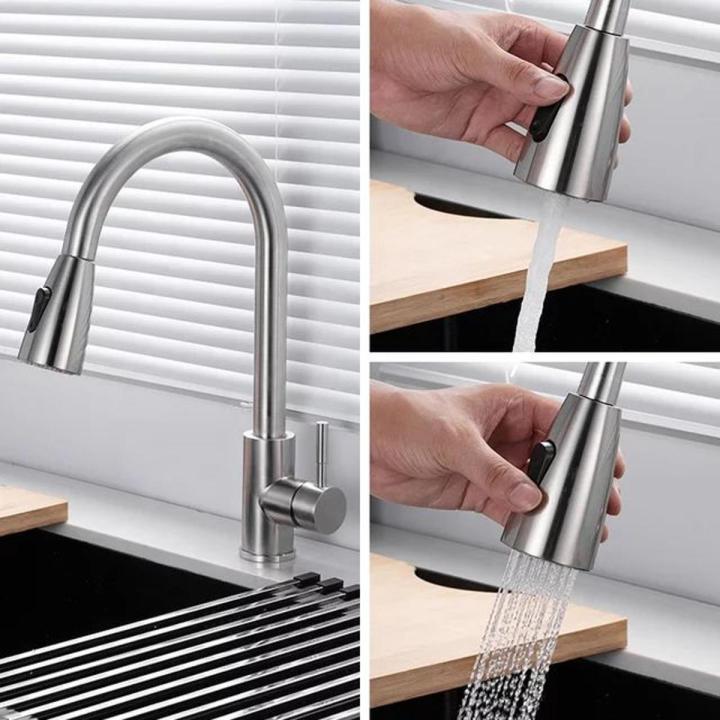 Pull out sink mixer, pull out faucet for kitchen sink, 360 moveable ...