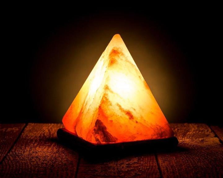 Egyptian Pyramid Himalayan Salt Lamp for Home Decoration, Asthma and ...
