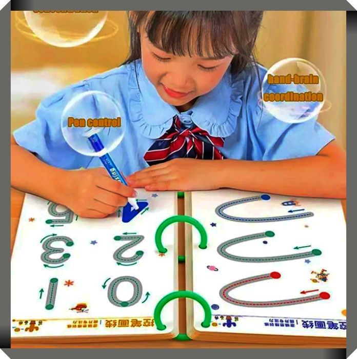 Mini Erasable Tracing Book | Daraz.pk