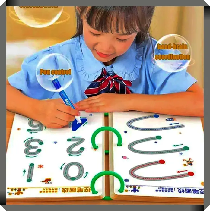 Mini Erasable Tracing Book | Daraz.pk