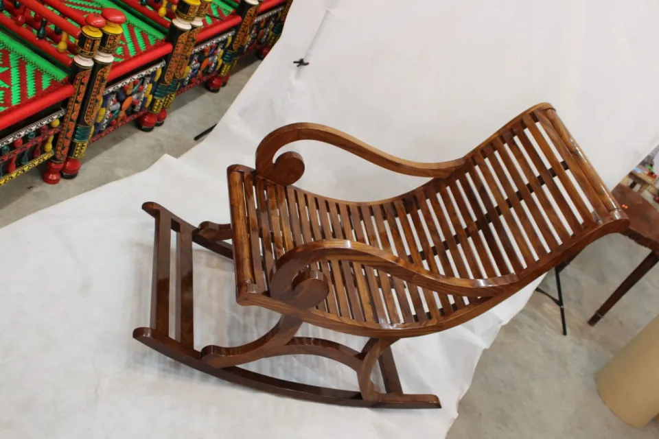 Old style easy chair