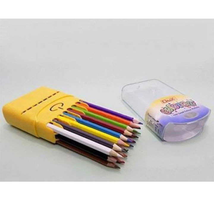 School Collor Pencil 24 Collor Pencil DUX GOLDFISH DEER (BRITO 15 ...